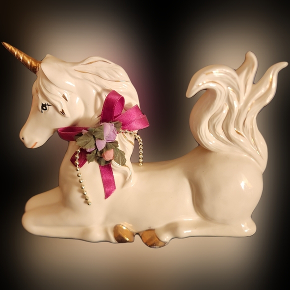 None | Other | Vintage Unicorn Figurine Circa 98s Early 90s | Poshmark
